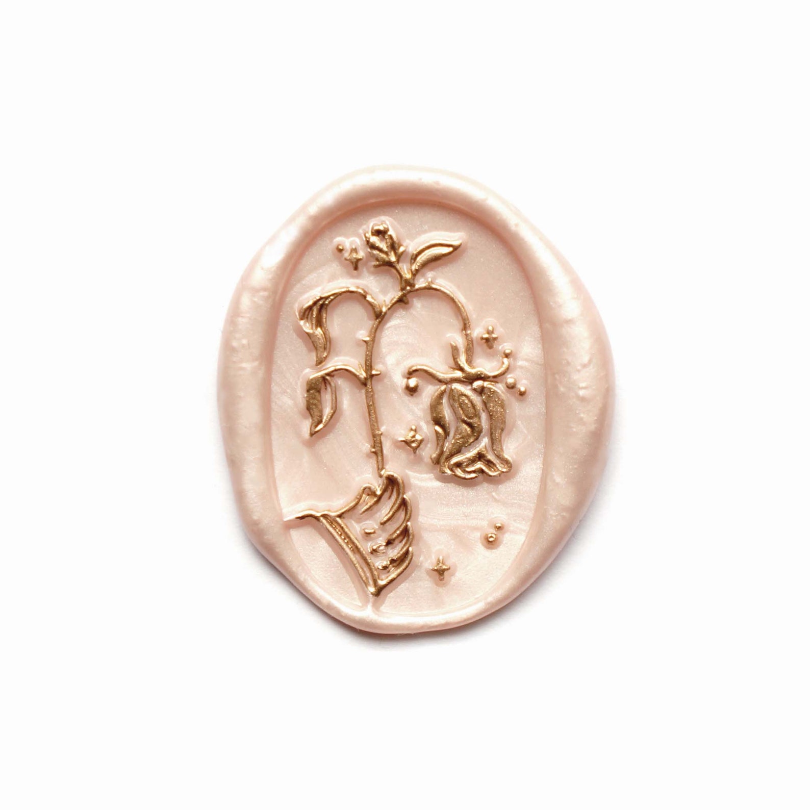 Rose Wax Seal Stamp - Etsy