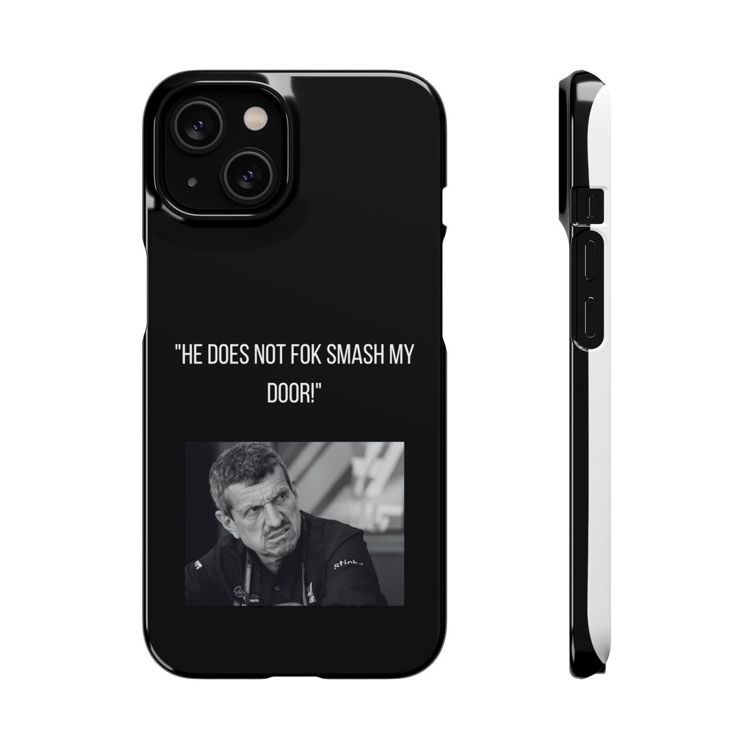 Guenther Steiner Fok Smash My Door F1 Haas Merch - Etsy