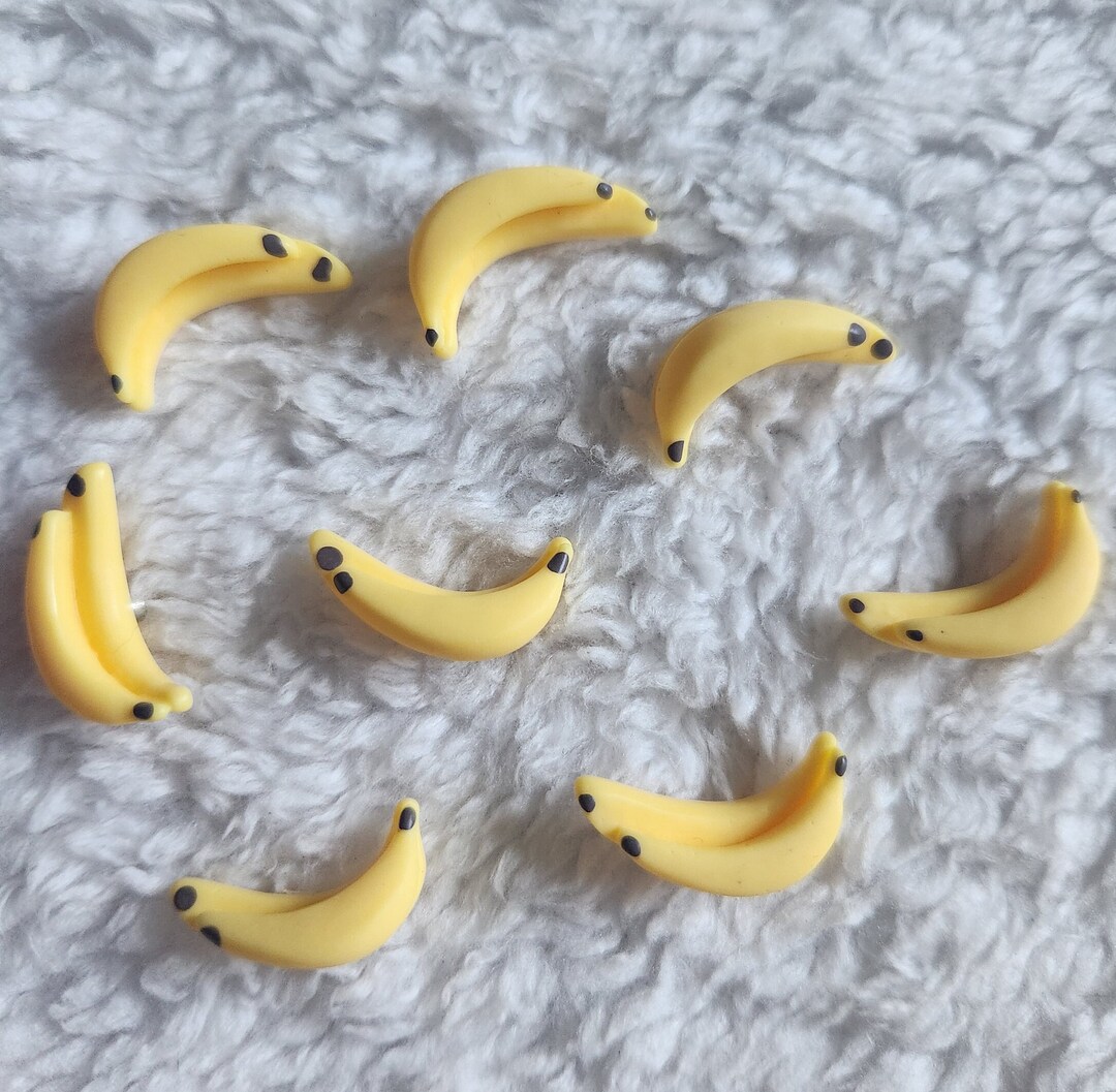 Banana Magnet Set - 8 Pcs Fruit Magnets - Small Whiteboard Office Dorm ...