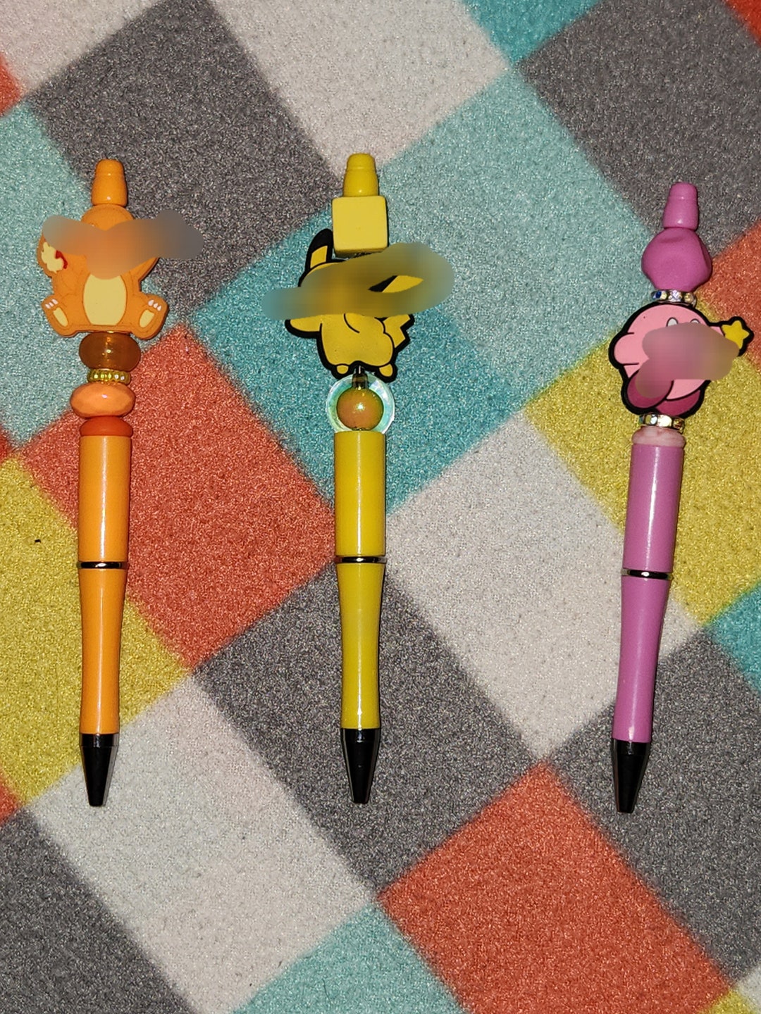 Anime Friends Beaded Pen- DIY Pens - Custom Pens - Beaded Pen - High ...