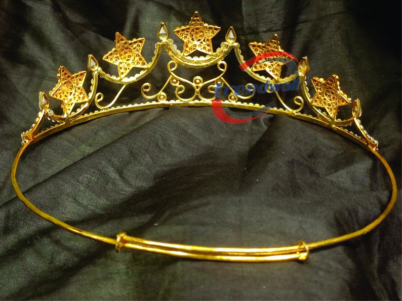 OES CROWNS Freemason 5star in Gold Tone With Rhinestone - Etsy