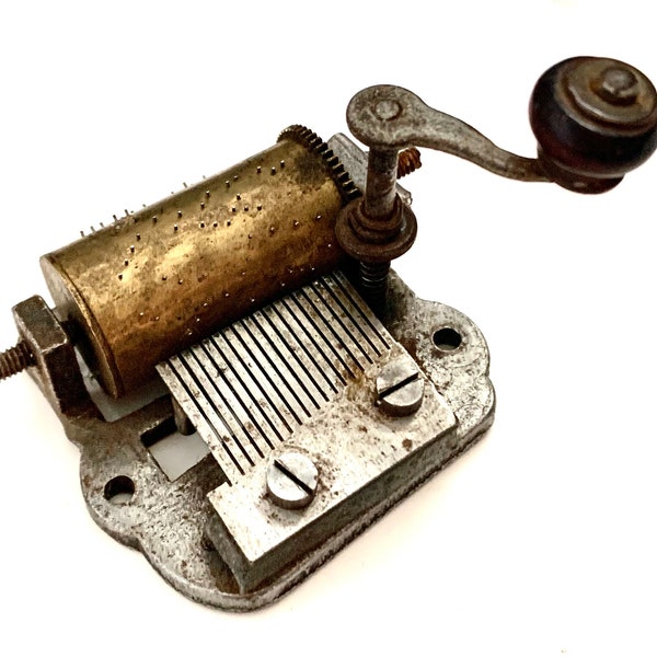 Antique Music Box - Etsy