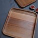 Plate Set / Dinnerware / Square Wooden Plate Set / - Etsy