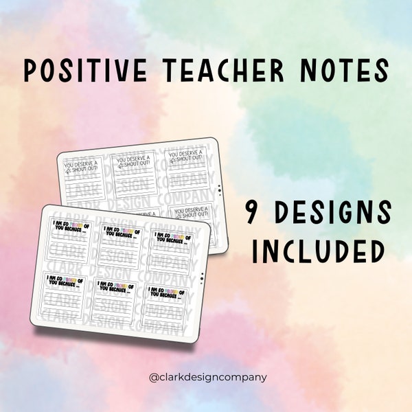 Positive Notes - Etsy