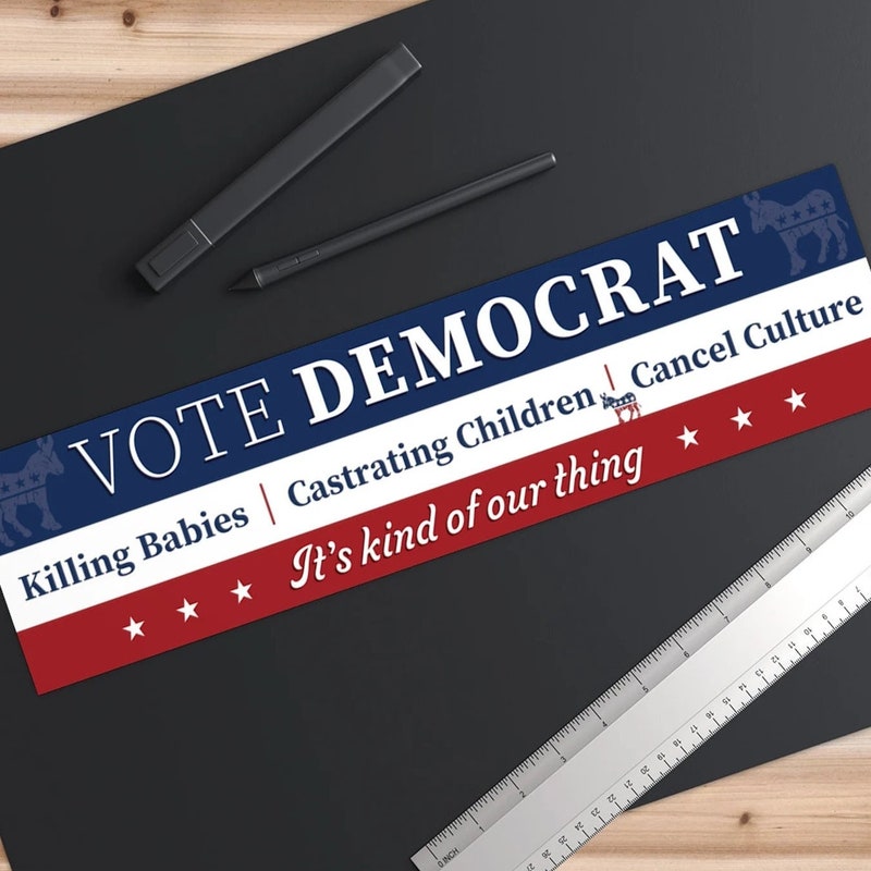 Political Bumper Stickers - Etsy