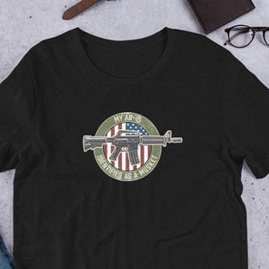 My AR-15 Identifies as A Musket Patriotic Shirt, 2A Shirt, the Second ...