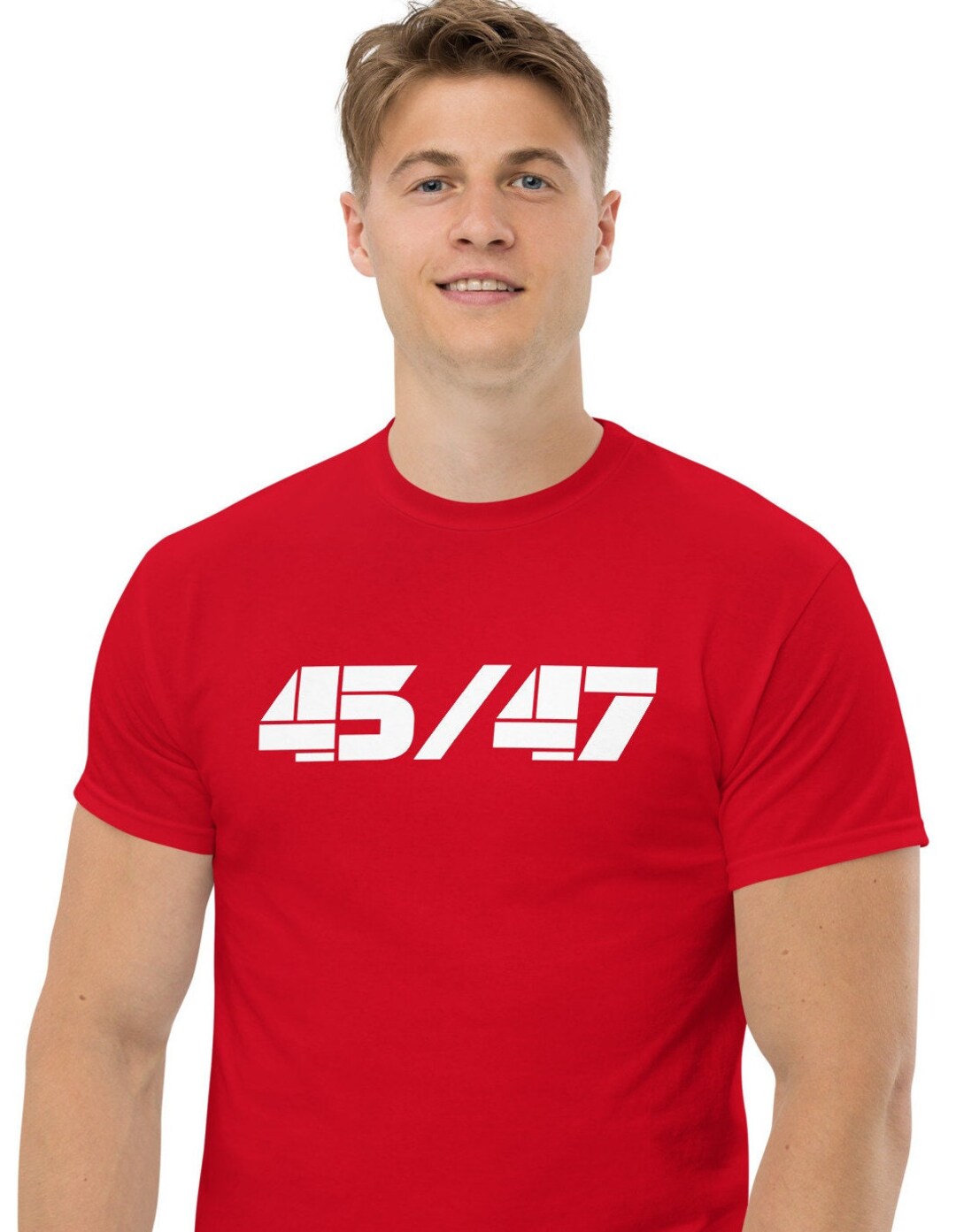 President Trump 2024 Shirt, Classic Red Cotton Unisex Donald Trump ...