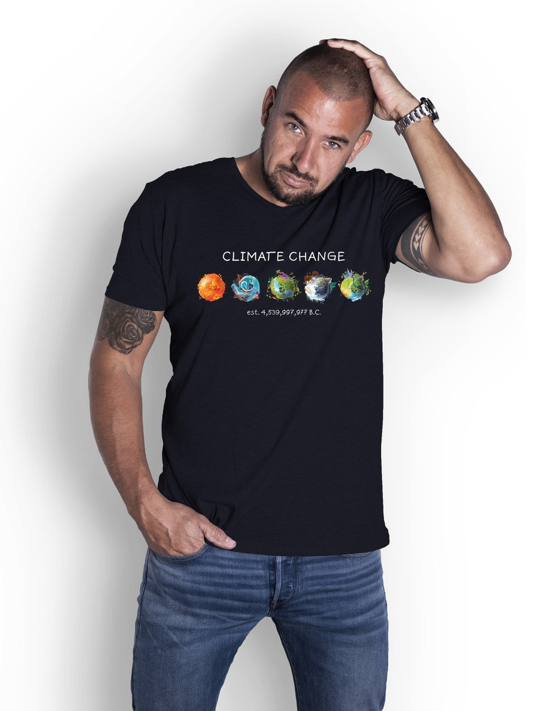 Climate Change Shirt, Climate Change Graphic T, Climate Denier Shirt ...