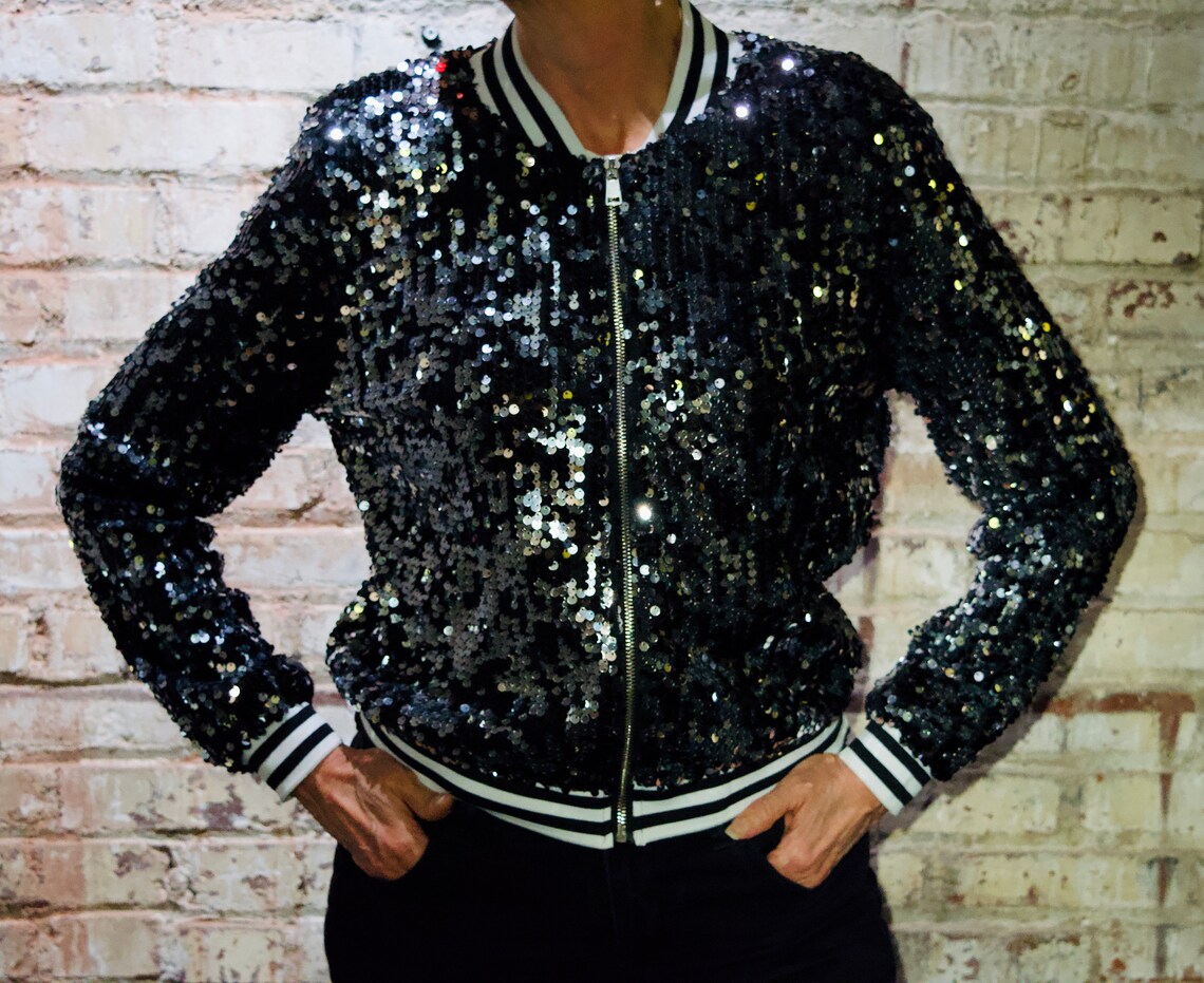 Butterfly Sequin Disco Jacket - Etsy