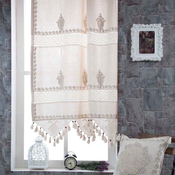 Farmhouse Kitchen Curtains - Etsy