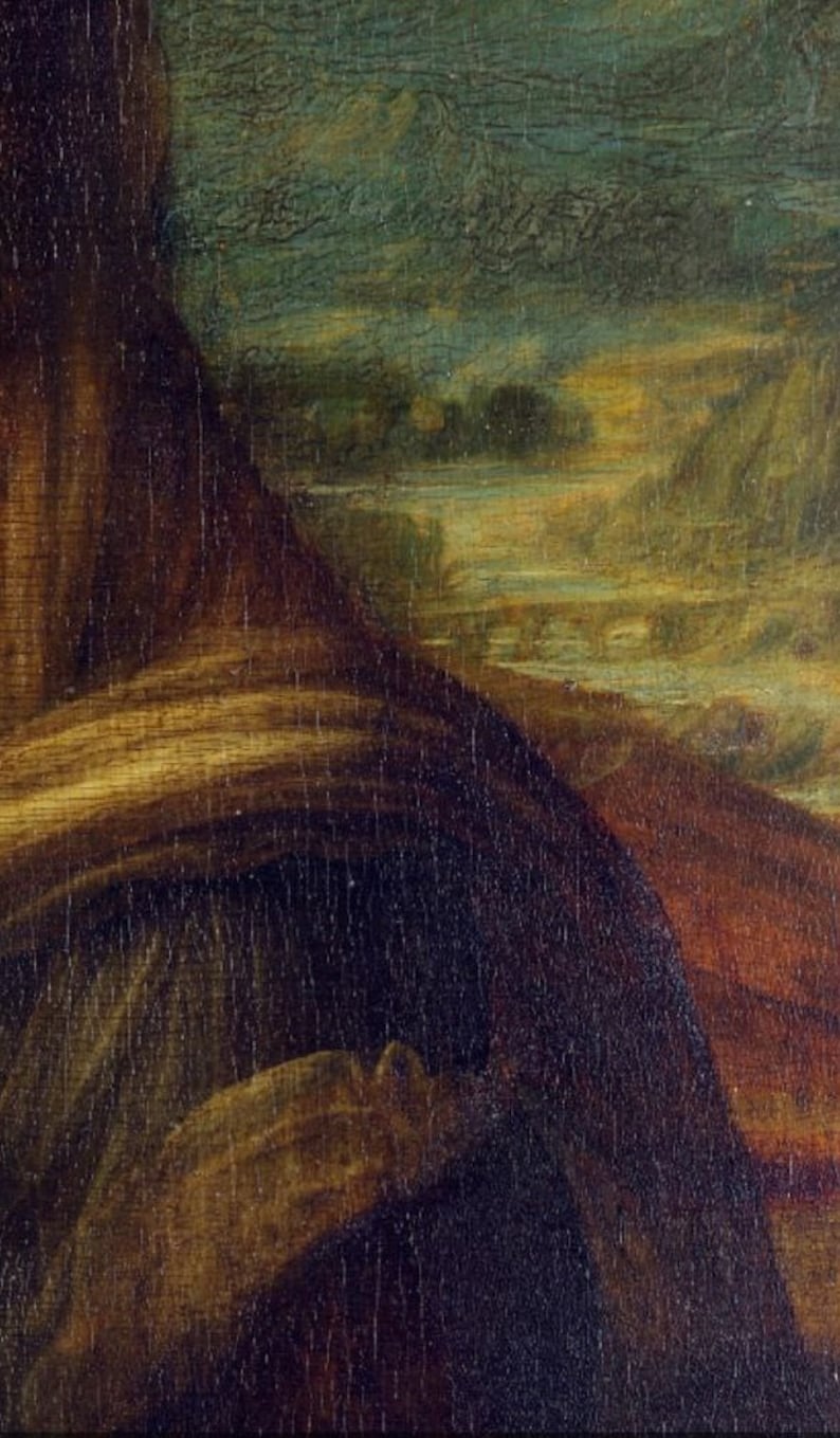 High Resolution Leonardo Da Vinci's Portrait of "mona Lisa Del Gioconda ...