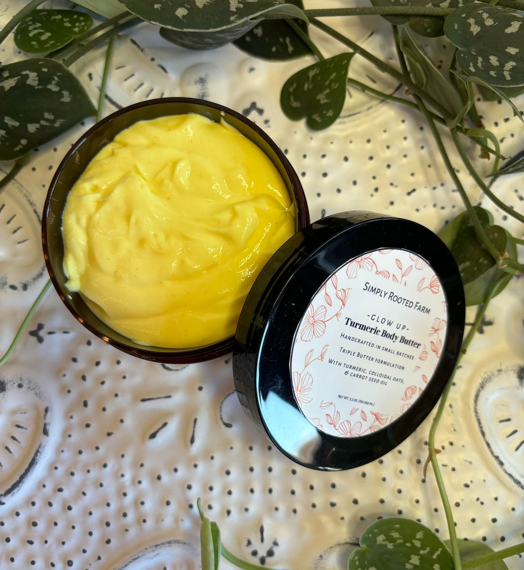 Brightening Body Butter // GLOW UP Whipped Body Butter // Triple Butter ...