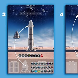 DIY Rocket Task Chart - Dry Erace & Velcro - Build Plans - Etsy
