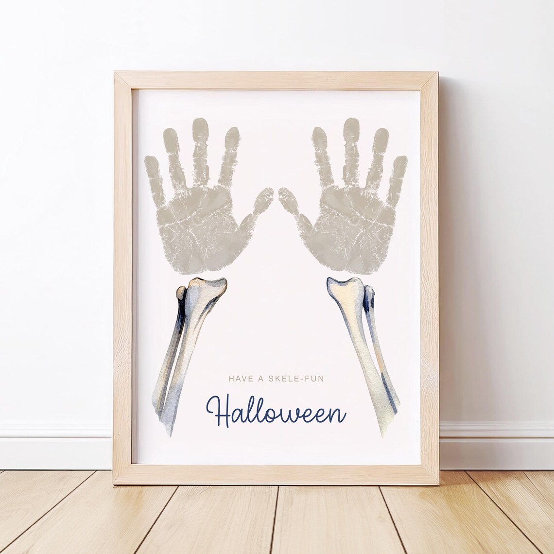 DIY Kids Halloween Skeleton Hand Paint Project – Create Memories That ...