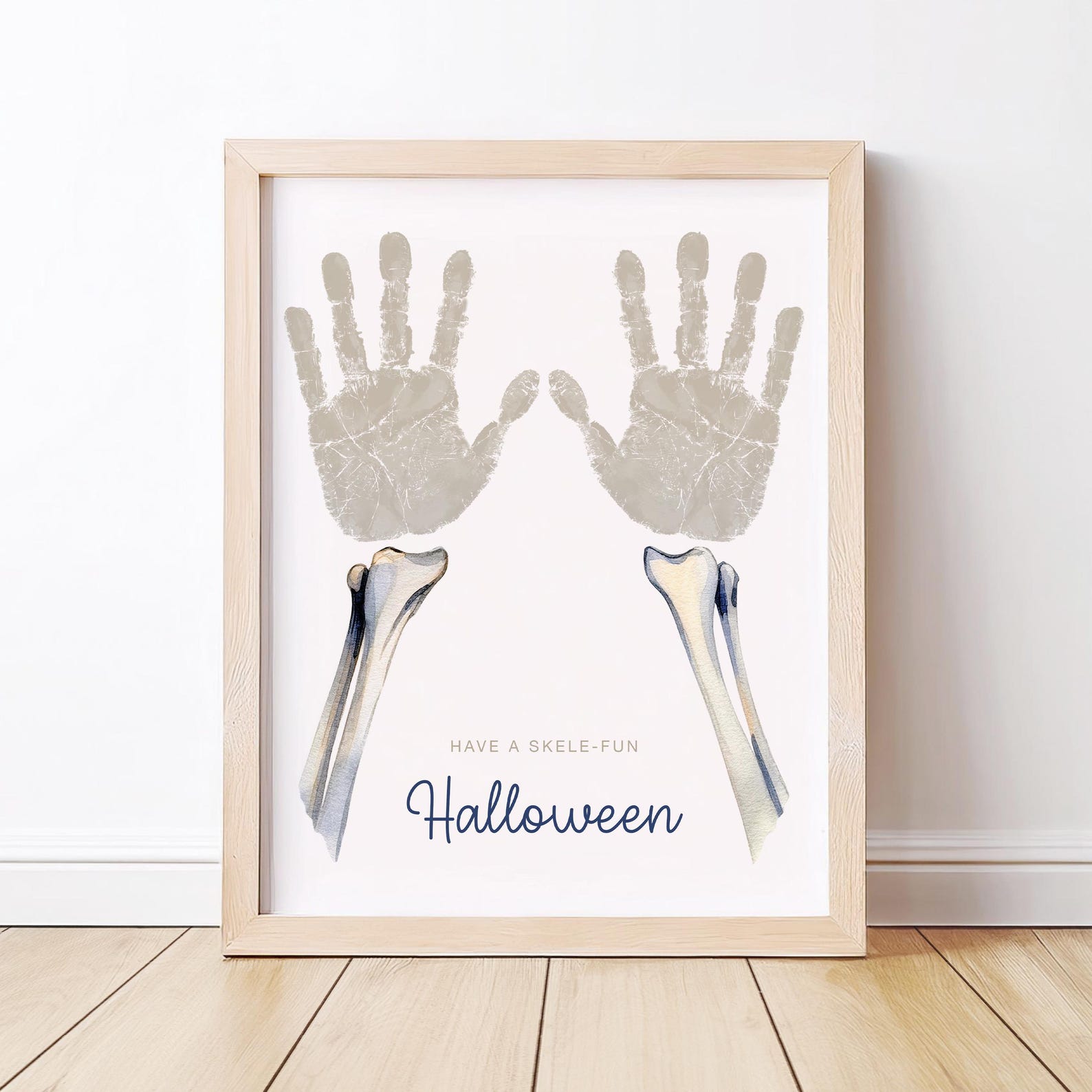 DIY Kids Halloween Skeleton Hand Paint Project – Create Memories That ...