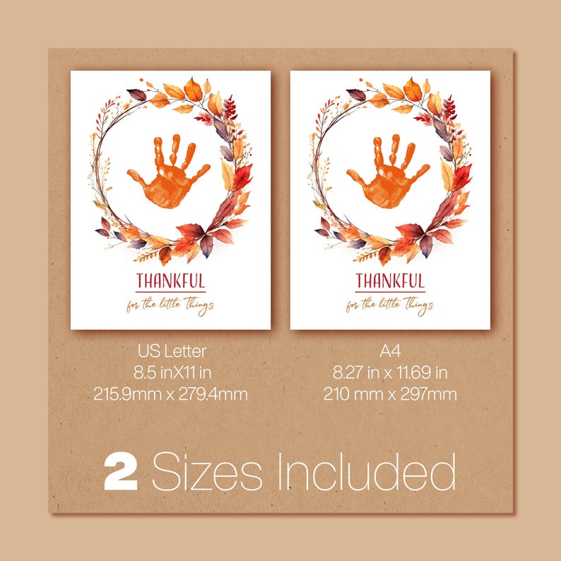 DIY Kids Handprint Fall Wreath Painting Project – Create Memories That ...