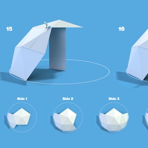 DIY Igloo / Six Sizes Included From 5ft to 10ft / Made Easy With Just ...