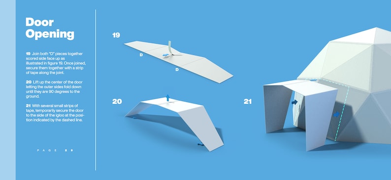 DIY Igloo / Six Sizes Included From 5ft to 10ft / Made Easy With Just ...