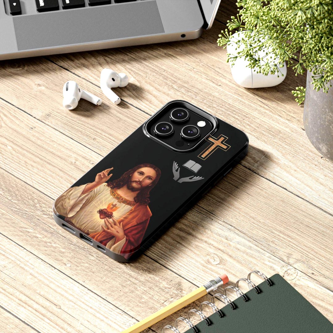 Sacred Heart of Jesus iPhone Case: Catholic Christian Gift - Etsy
