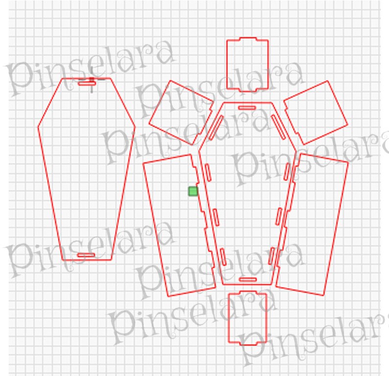 Laser Cut File, Halloween Coffin 20 Cm, Garden Decoration, Halloween ...