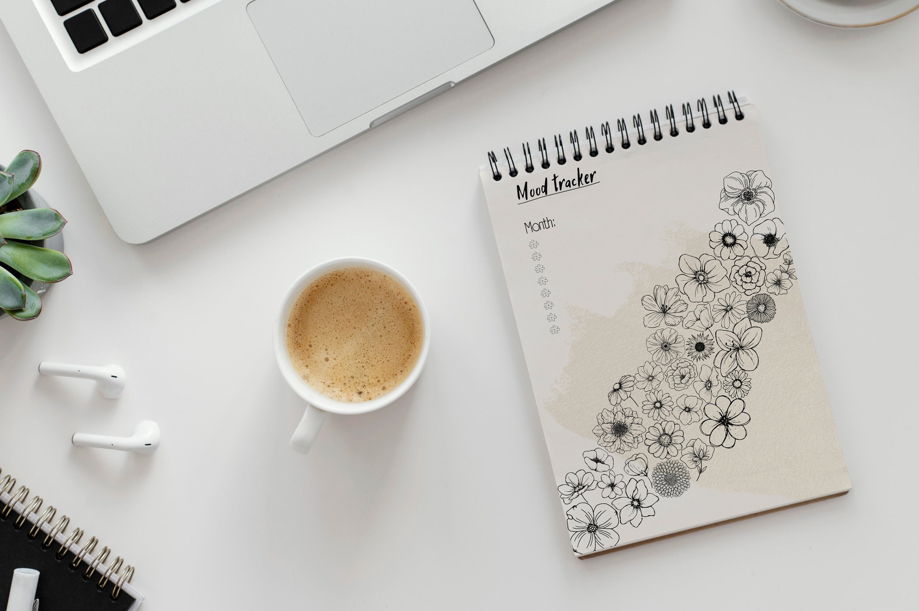 Monthly Mood Tracker Emotion Tracker Mood Tracker Pages - Etsy