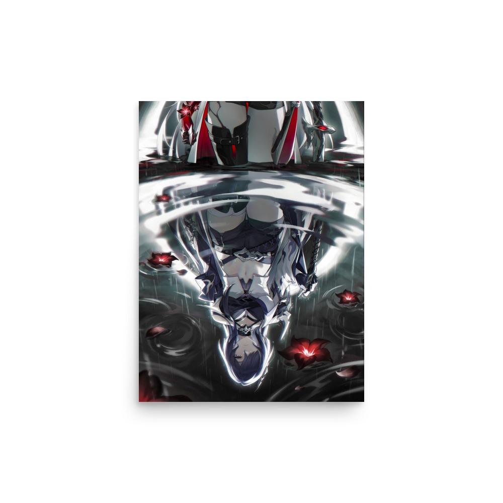 Honkai Star Rail Poster - Light Cone Print - Acheron Along the Passing ...