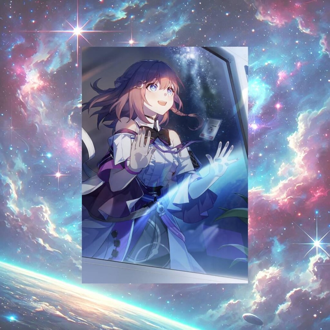 Honkai Star Rail Poster - Light Cone Print - Asta Planetary Rendezvous ...
