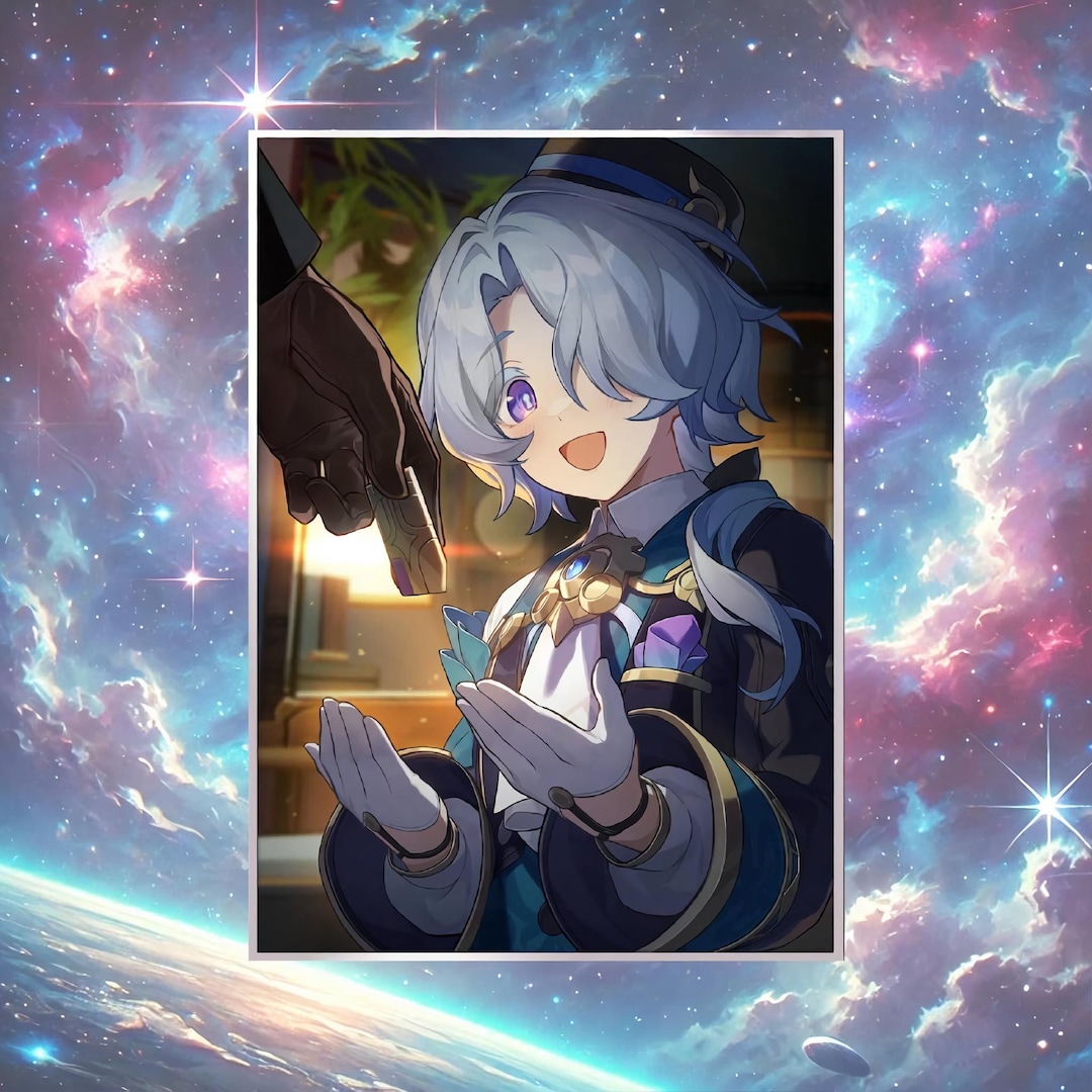 Honkai Star Rail Poster - Light Cone Print - Misha Indelible Promise ...