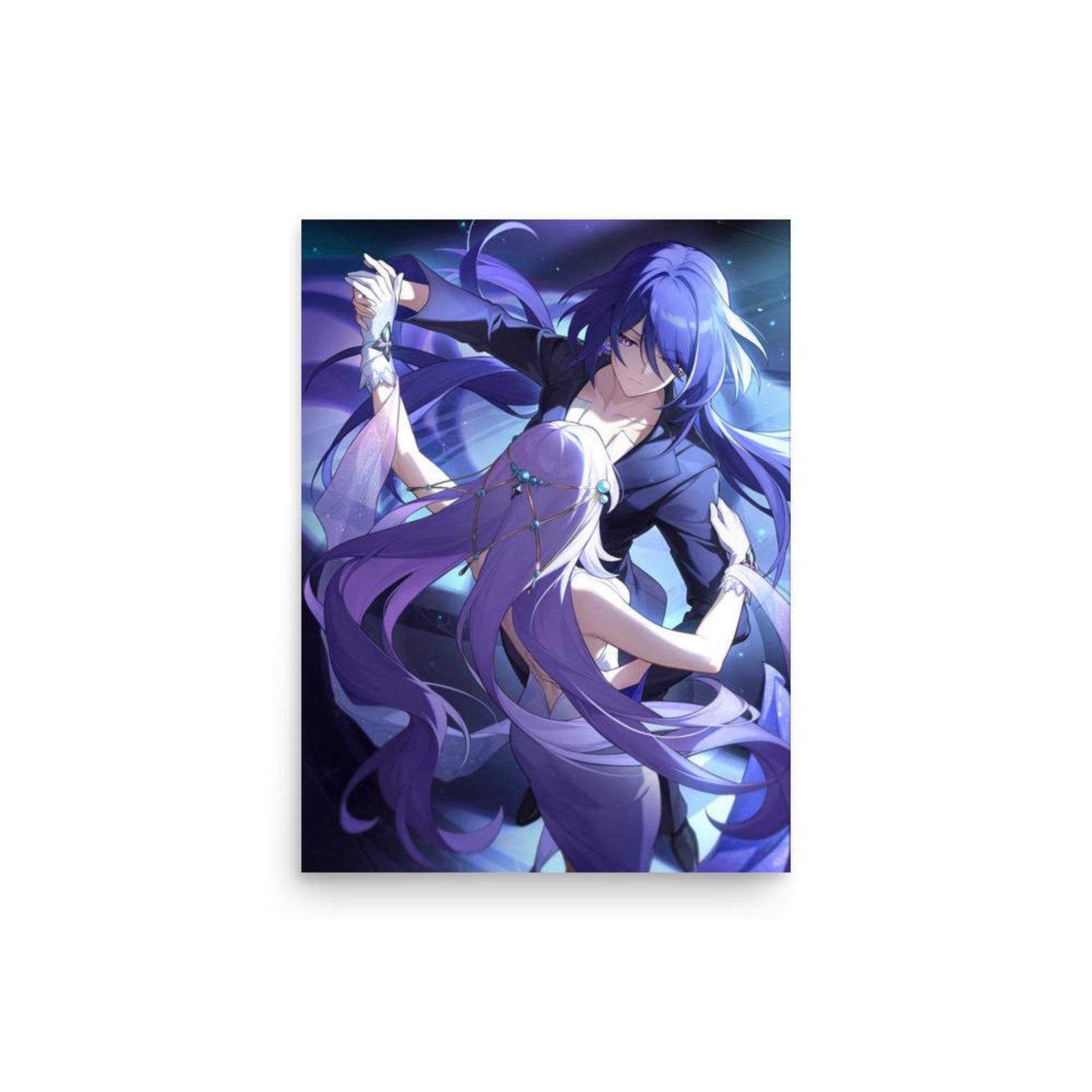 Honkai Star Rail Poster - Light Cone Print - Acheron Black Swan ...