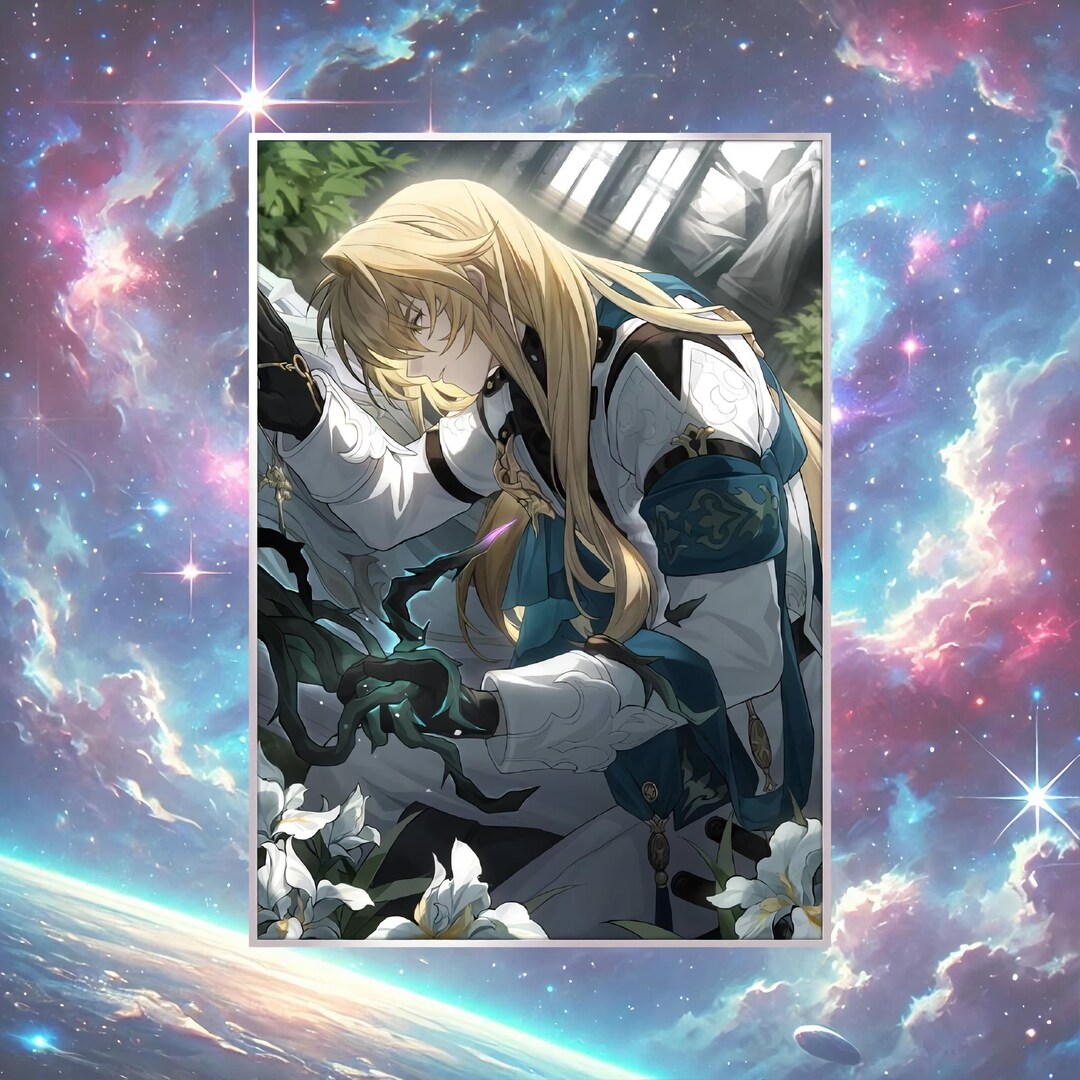 Honkai Star Rail Poster - Light Cone Print - Luocha Echoes of the ...