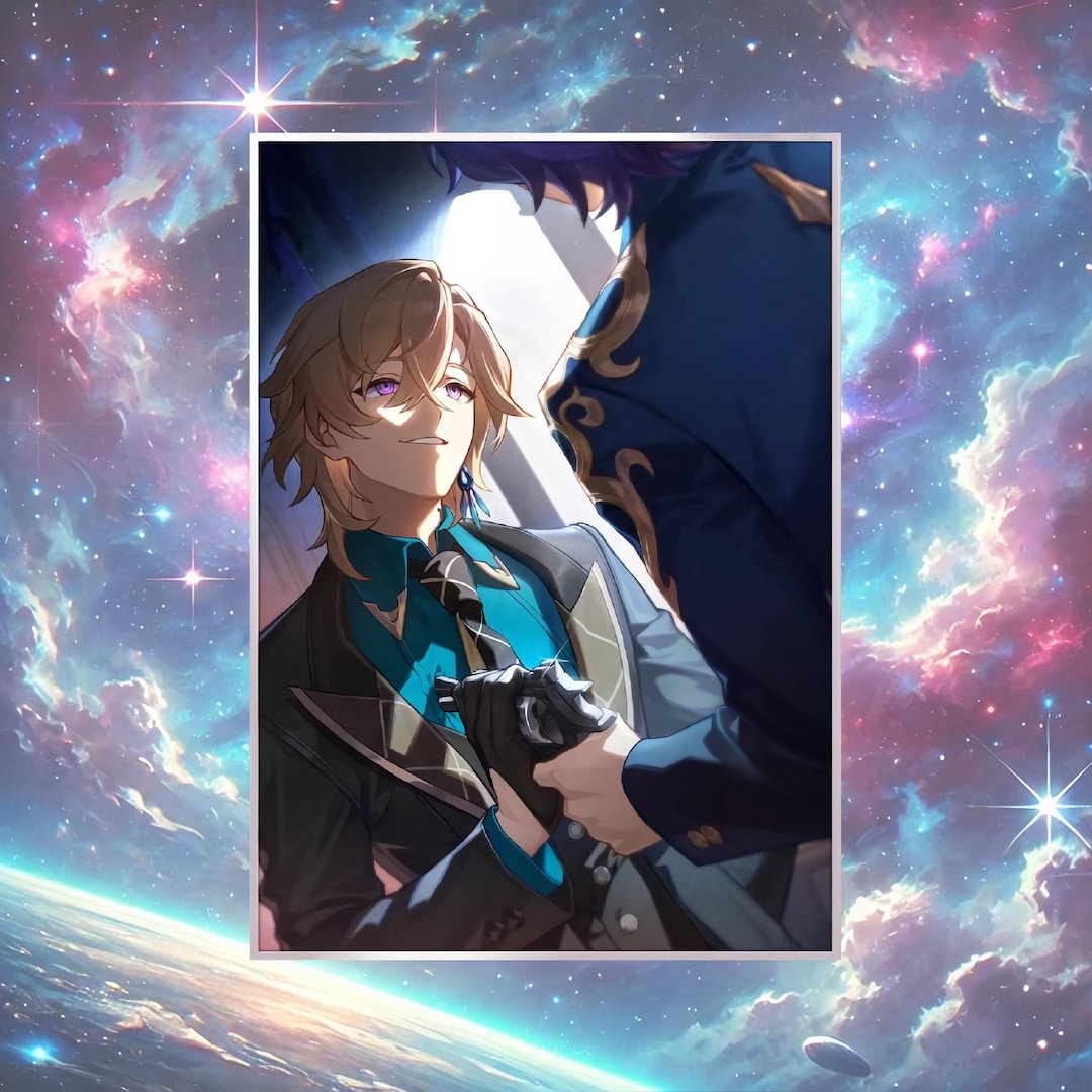 Honkai Star Rail Poster Light Cone Print Aventurine Dr Ratio Final