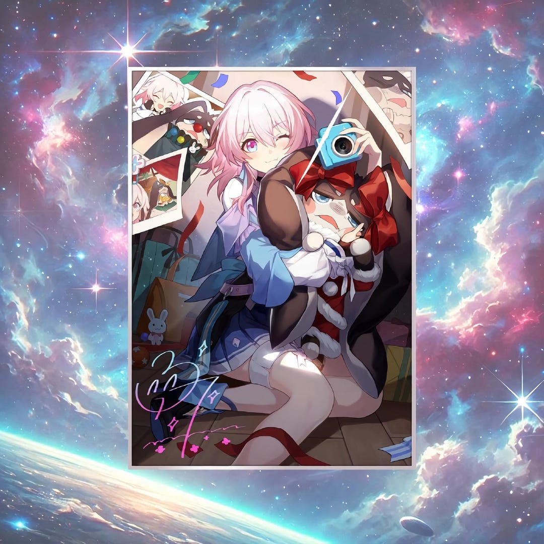 Honkai Star Rail Poster - Light Cone Print - March 7th Day One of My ...