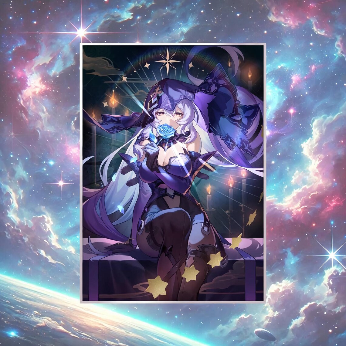 Honkai Star Rail Poster - Light Cone Print - Black Swan Reforged ...