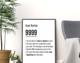 Angel Number 1111 Print Poster - Etsy