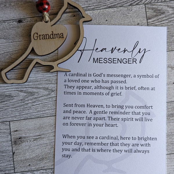 Messenger Cardinal - Etsy