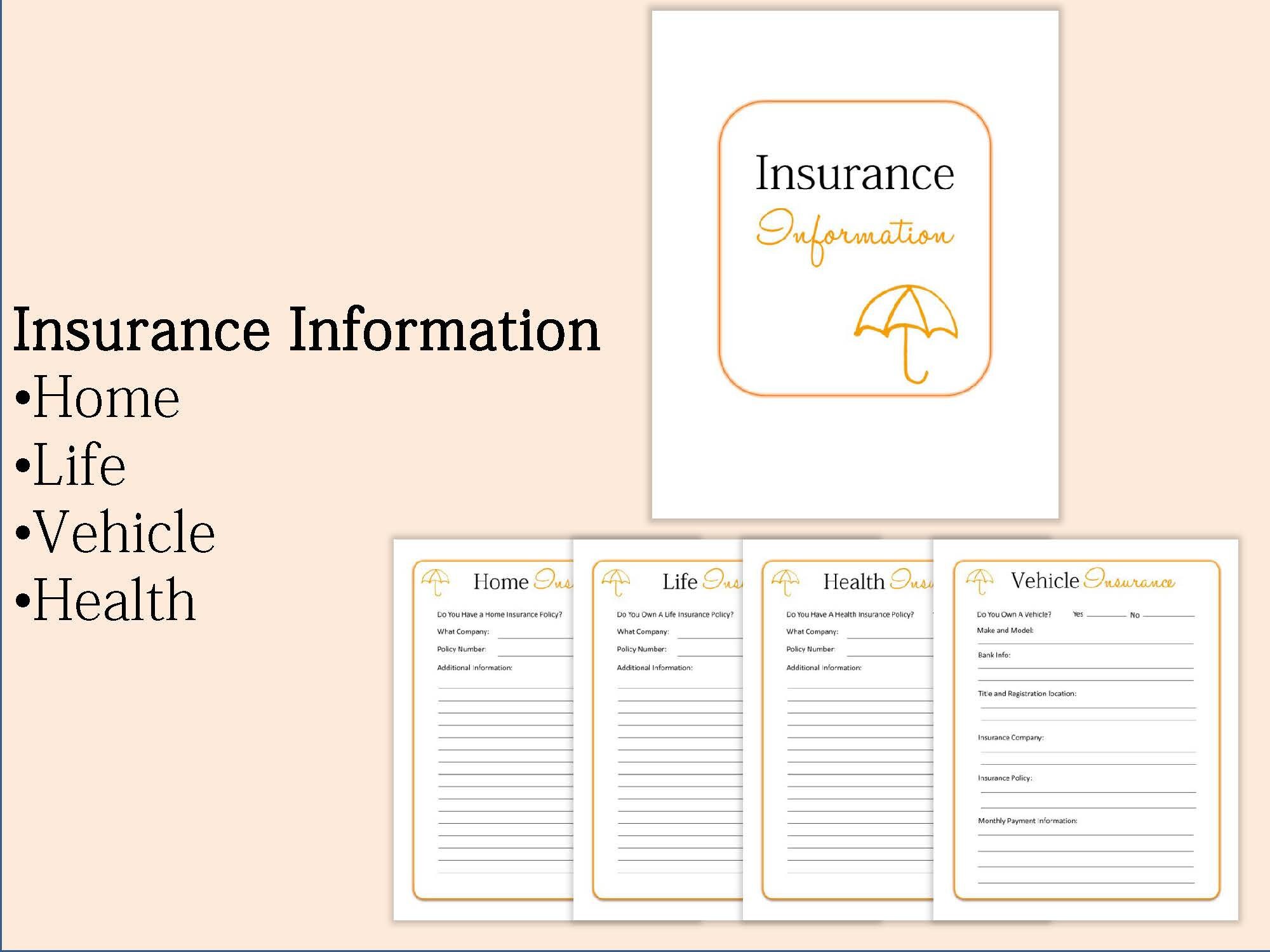 End of Life Planner ~ End of Life Binder ~ Death Preparation ...