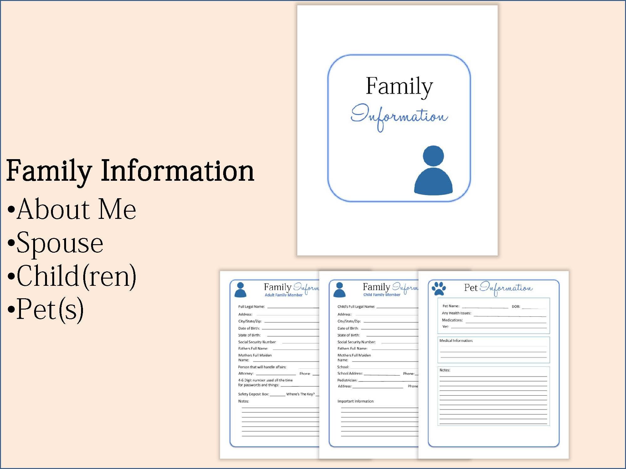 End of Life Planner ~ End of Life Binder ~ Death Preparation ...