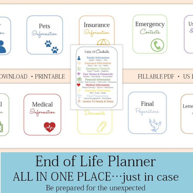 Life Binder - Etsy