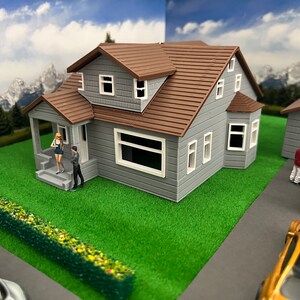 1:64 Scale Fast and Furious Toretto House Diorama for Hotwheels ...
