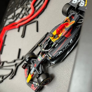 Car Frame 3D Formula 1 Monaco Wall Art Display - Etsy