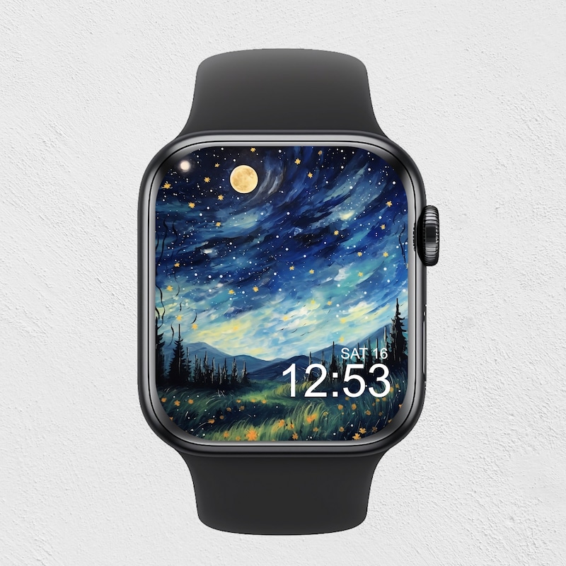 Starry Night Watch Faces - Etsy