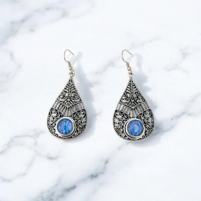 Snap Button Earrings - Etsy