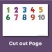 Count to 10 Busy Book Activity, 1 10 Busy Binder Activity, Montessori ...