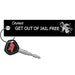 Get Out of Jail Key Tag / Motorcycle Key Tag / Keychain for - Etsy