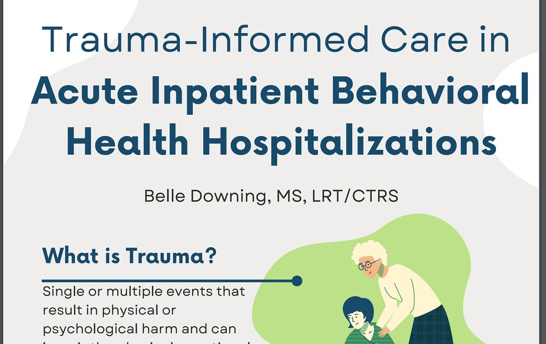 Trauma Informed Care Infographic for Inpatient Behavioral - Etsy