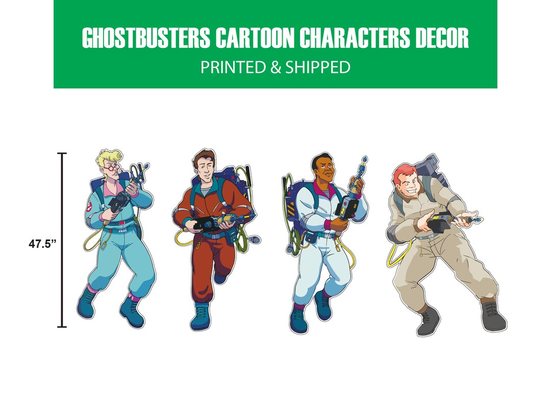Ghostbusters Birthday Decoration / Lawn Signs / Cutout / - Etsy