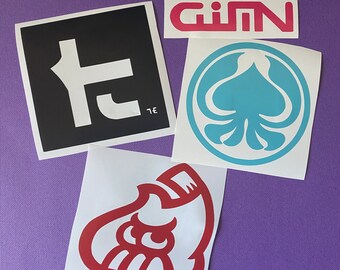 Splatoon Logo Stickers - Etsy UK