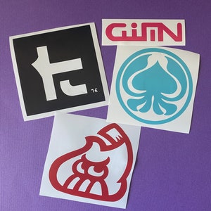Splatoon Brand Logo Vinyls - Etsy