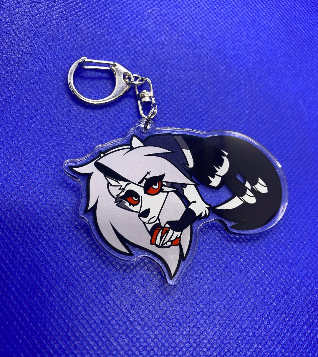 Helluva Boss Loona Dangler Keychain Charm - Etsy