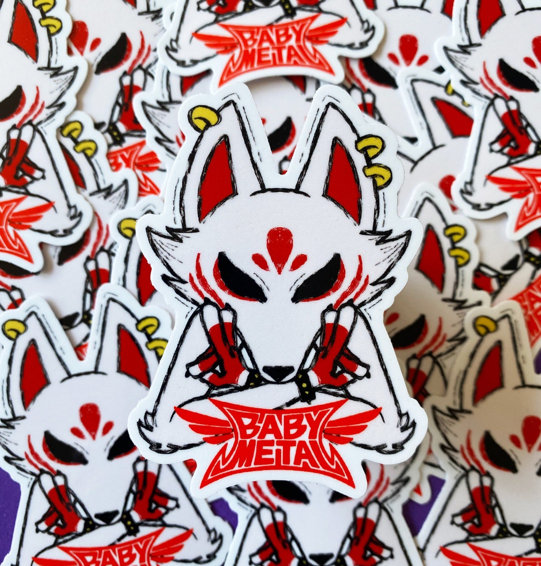 Babymetal Kitsune Sticker - Etsy